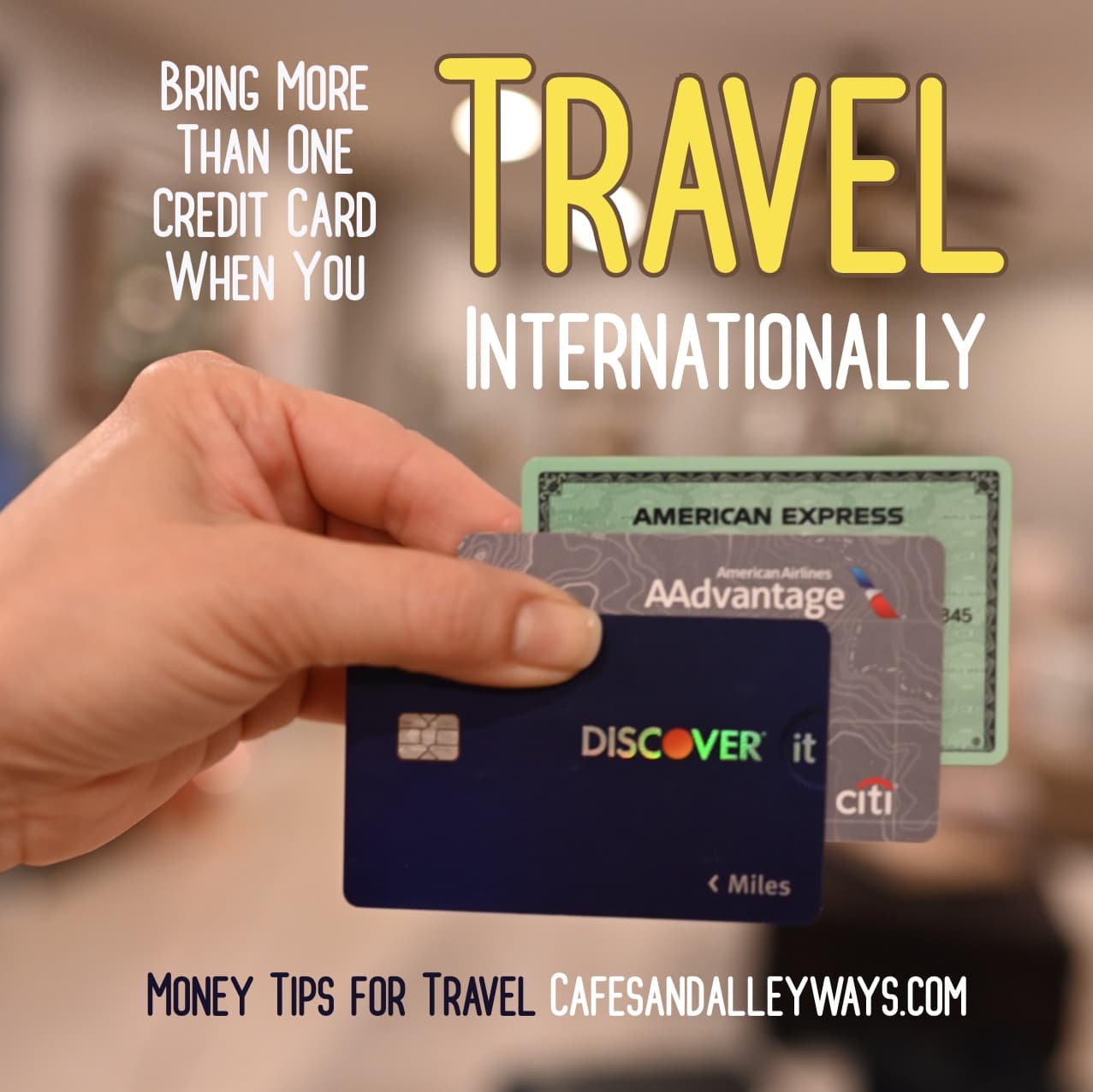 Money Tips for Traveling Internationally – Cafes and Alleyways